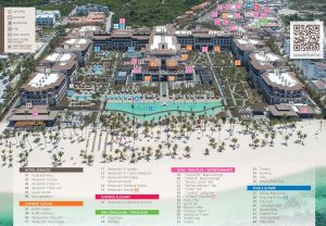 Breathless Punta Cana Resort & Spa map - Travel resort maps