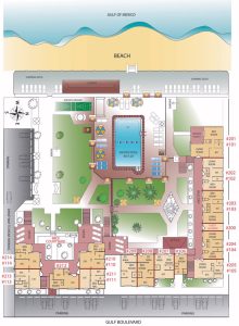 Sails Resort Motel map - Travel resort maps