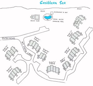 Gentle Winds map - Travel resort maps
